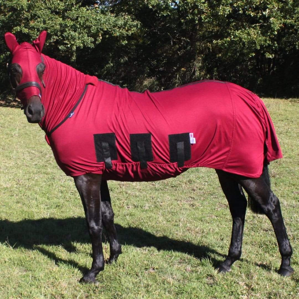 Turn Out Horse Hood / Stops ALL Stable Stains - Snuggy Hoods – Snuggy ...